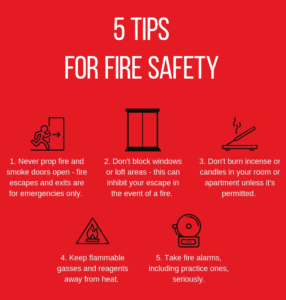 5 Tips for Fire Safety – Harris County Emergency Services District No. 60
